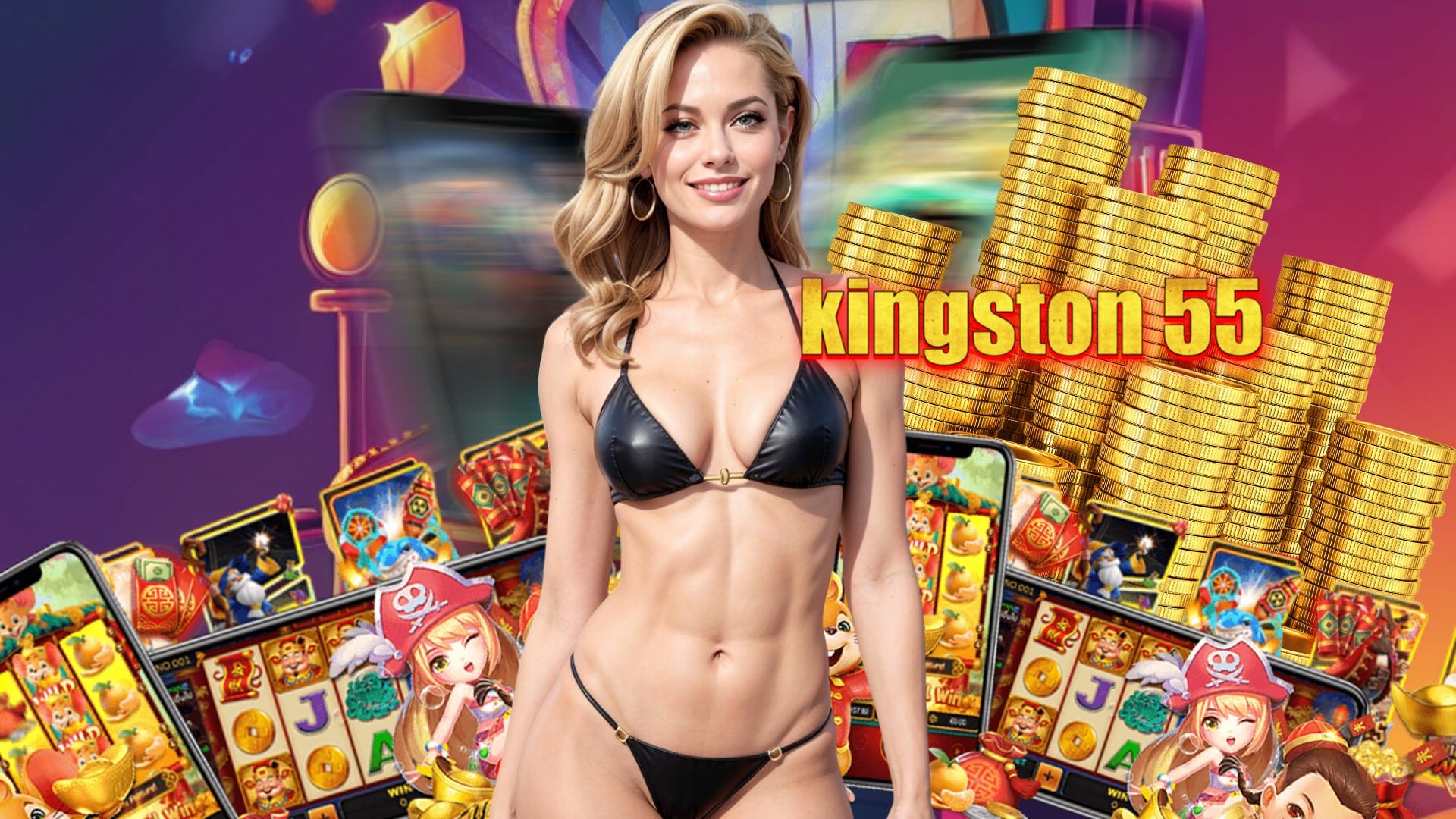 kingston 55 slot รวมค่ายทุกเกมสล็อต สนุกด้วยทรูวอเลท